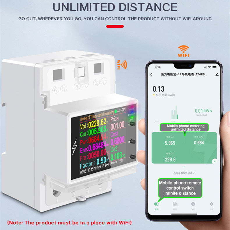 Smart Meter Voltage Power Electricity Power Monitor – TITANLUSH